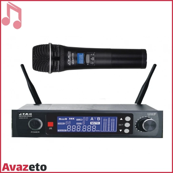 خرید و قیمت میکروفن بیسیم دستی جی تی آر JTR UEM-91TH | ترب