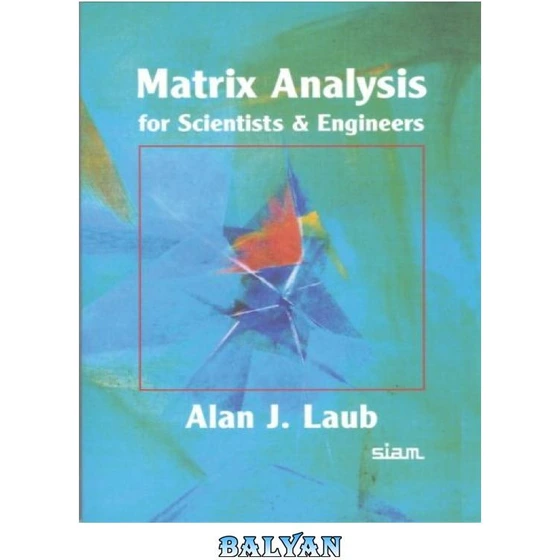 خرید و قیمت دانلود کتاب Matrix Analysis For Scientists And Engineers ترب