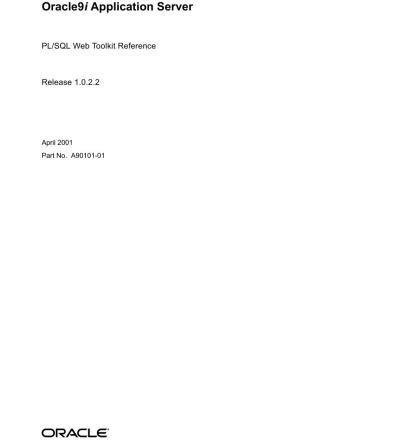 خرید و قیمت خرید و دانلود نسخه کامل کتاب Oracle PL/SQL Web Toolkit Reference | ترب