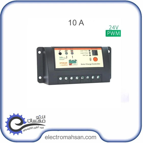 خرید و قیمت شارژ کنترلر خورشیدی ای پی اور 10آمپر 24 ولت مدل LS1024R سری ...