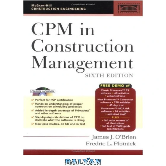 خرید و قیمت دانلود کتاب CPM in Construction Management | ترب