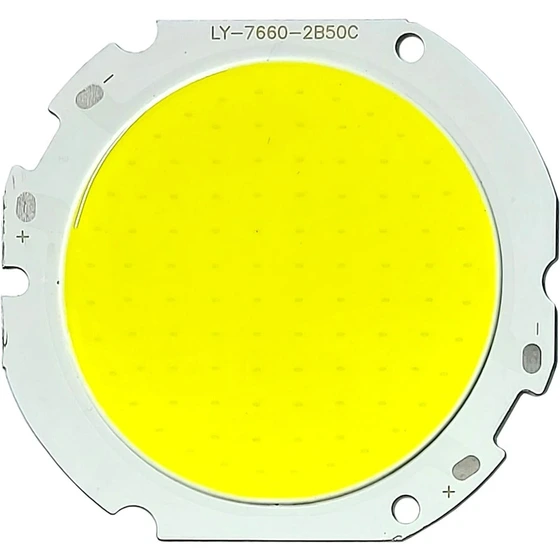 خرید و قیمت ال ای دی 50 وات COB مهتابی 12 ولت سایز 7660 کد 25P4S | ترب