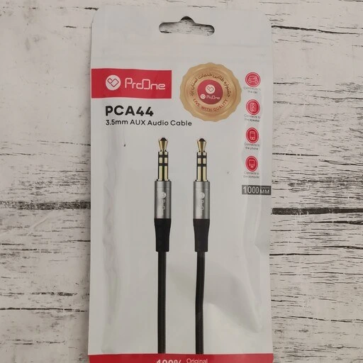 خرید و قیمت کابل Aux مارک proone کیفیت صدا عالی رابط بین ضبط ماشین و گوشی | ترب