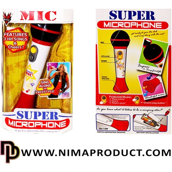 خرید و قیمت میکروفون Super Microphone مدل 762 | ترب