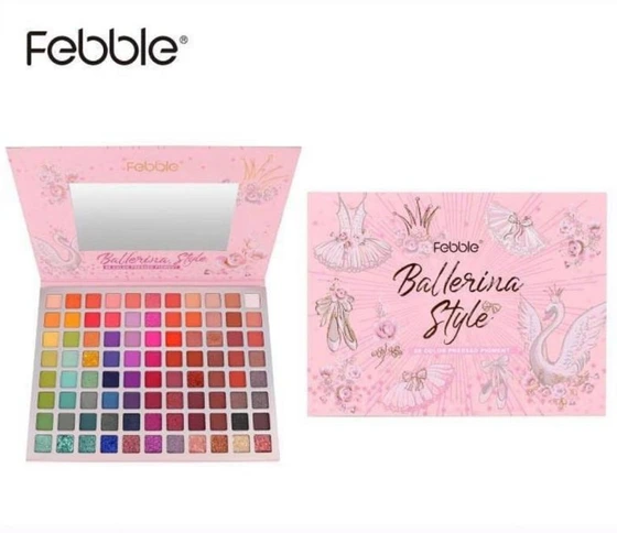 خرید و قیمت پالت سایه 88 رنگ فبل FEBBLE BALLERINA STYLE EYESHADOW ...
