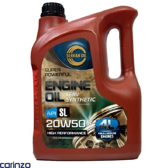 خرید و قیمت روغن موتور سرکان مدل 20W50SL حجم 4 لیتر | ترب