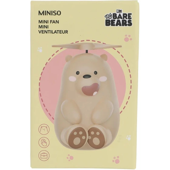 خرید و قیمت فن مینیسو، مدل Miniso We Bare Bears Collection 4.0 Fan ...