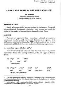 خرید و قیمت دانلود کتاب Aspect and tense in the Bisu language | ترب