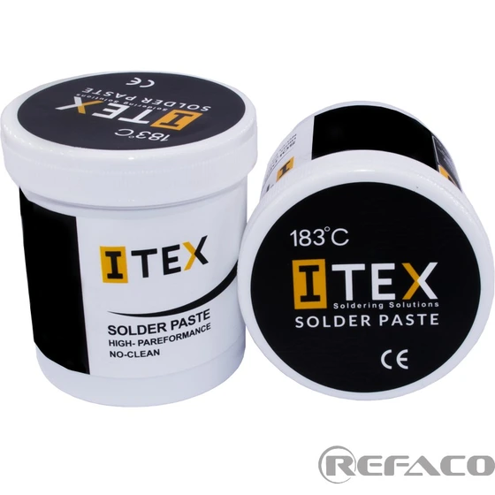 خرید و قیمت خمیر لحیم نوع4 ITEX Solder Paste Type 4 Sn63/Pb37 20-38Um ...