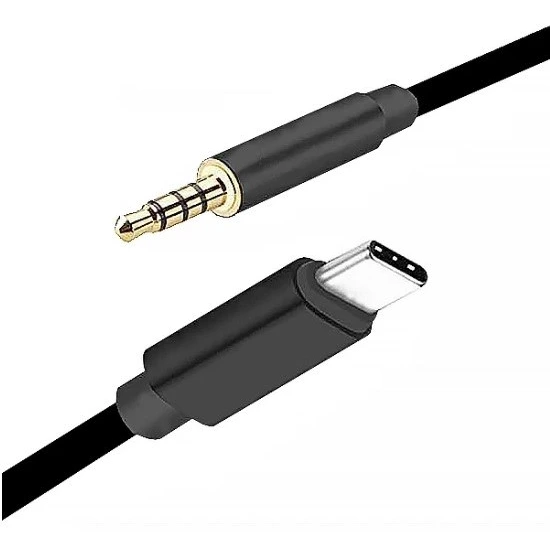 خرید و قیمت کابل تبدیل AUX به USB-C GFUZ مدل AX-45 طول 1متر | ترب