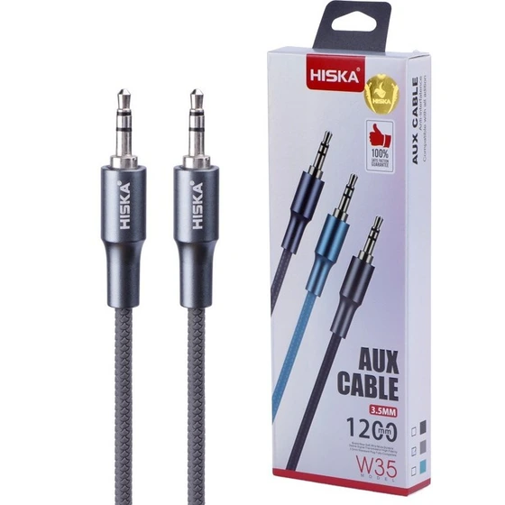 خرید و قیمت کابل AUX مدل HISKA W35 | ترب