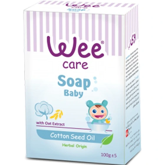 خرید و قیمت صابون بچه وی کر حاوی روغن پنبه دانه ۱۰۰ گرم ا Wee Care Soap Baby Cotton Seed Oil 100 ...