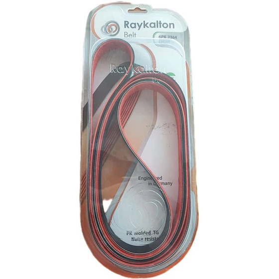 خرید و قیمت تسمه دینام RAYKALTON رایکالتون سمند 6PK2364 EF7 داخل قرمز | ترب