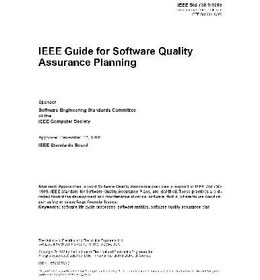 خرید و قیمت دانلود کتاب IEEE Std 730.1-1995 Standard for Software ...