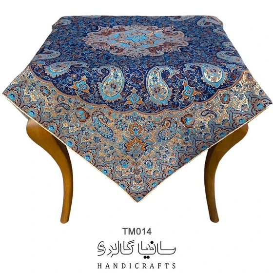 خرید و قیمت رومیزی ترمه پلی استر کد TM014 | ترب