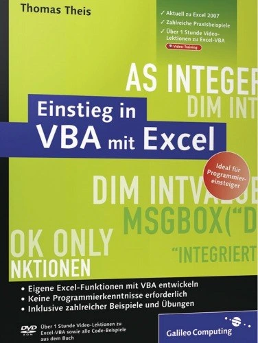 خرید و قیمت دانلود کتاب Einstieg In Vba Mit Excel 2009 ترب