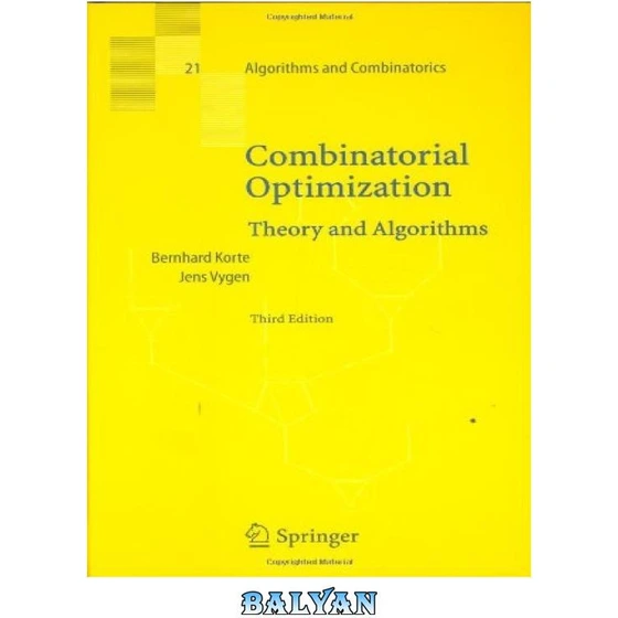 خرید و قیمت دانلود کتاب Combinatorial Optimization Theory And Algorithms ترب