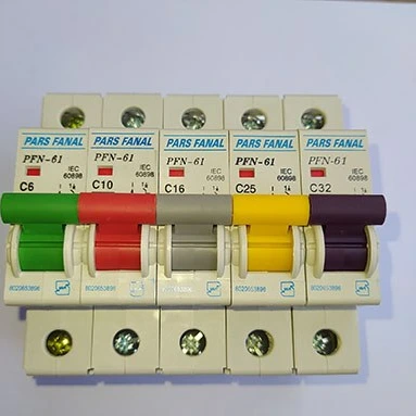 خرید و قیمت کلید مینیاتوری تکفاز پارس فانال PFN-1P - 6تا40امپر | ترب