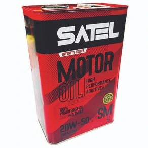 خرید و قیمت روغن موتور خودرو ساتل مدل 20W-50 SM حجم 4 لیتر | ترب