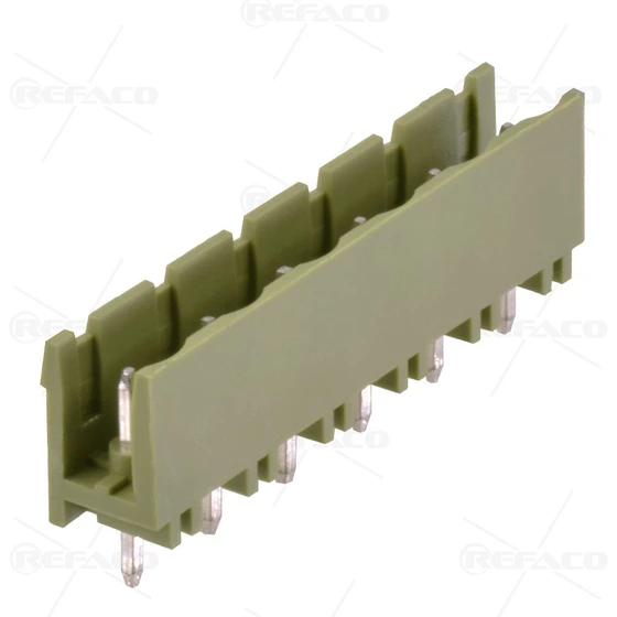 خرید و قیمت ترمینال فونیکس 7.62 میلی متر 6 پین نری صاف REFACO TERMINAL ...