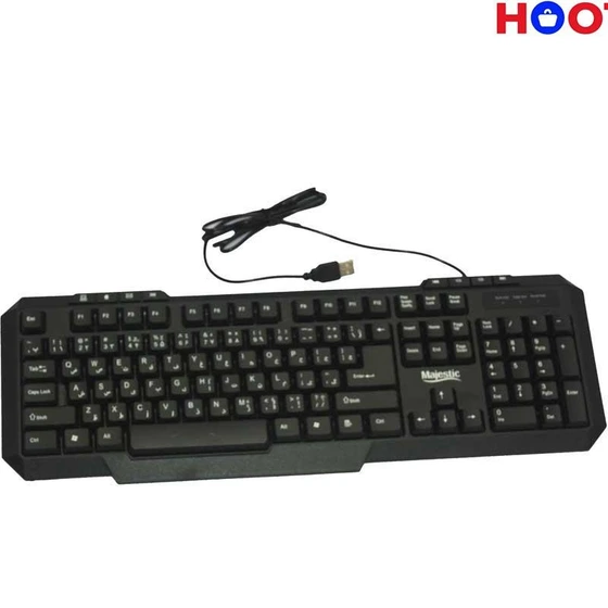 خرید و قیمت کیبورد سیم دار MAJESTIC K638 | ترب