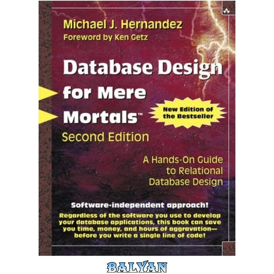 خرید و قیمت دانلود کتاب Database Design For Mere Mortals ترب 1469