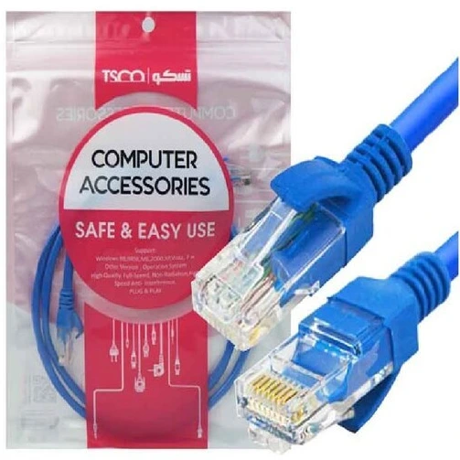 خرید و قیمت کابل 2متری شبکه Cat5 تسکو 520 | ترب