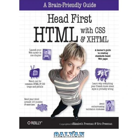 خرید و قیمت دانلود کتاب Head First Html With Css And Xhtml ترب