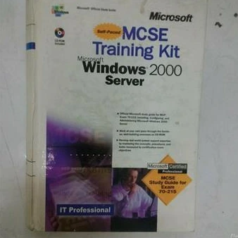 خرید و قیمت کتاب آموزش ویندوز سرور انگلیسیMCSE Training Kit | ترب