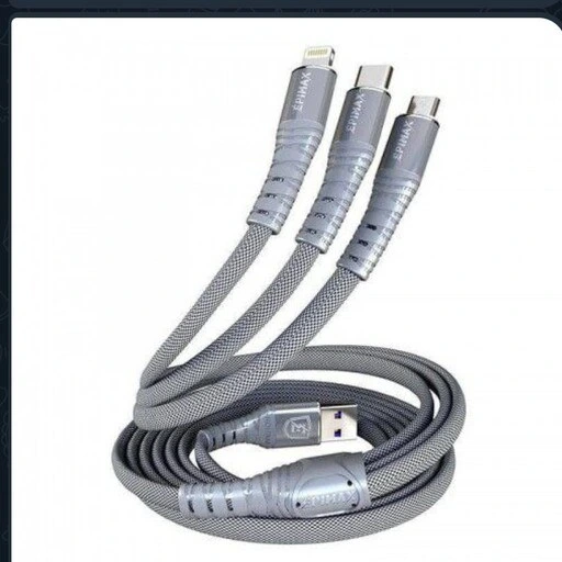 خرید و قیمت کابل شارژر 3 کاره EPIMAX مدلEC-38 | ترب