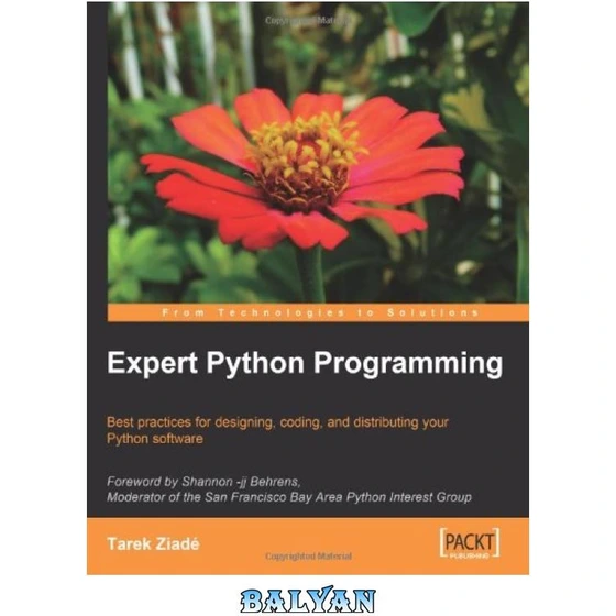 خرید و قیمت دانلود کتاب Expert Python Programming Best Practices For Designing Coding And