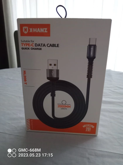 خرید و قیمت کابل ۲متری تایپ سی X-HANZمدلHL208-T | ترب