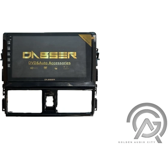 خرید و قیمت مانیتور اندروید تویوتا یاریس سایز 9 اینچ برد ts18 برند DABSER | ترب