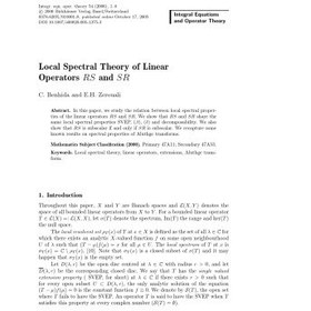 خرید و قیمت دانلود کتاب Integral Equations and Operator Theory - Volume 54 2006 | ترب
