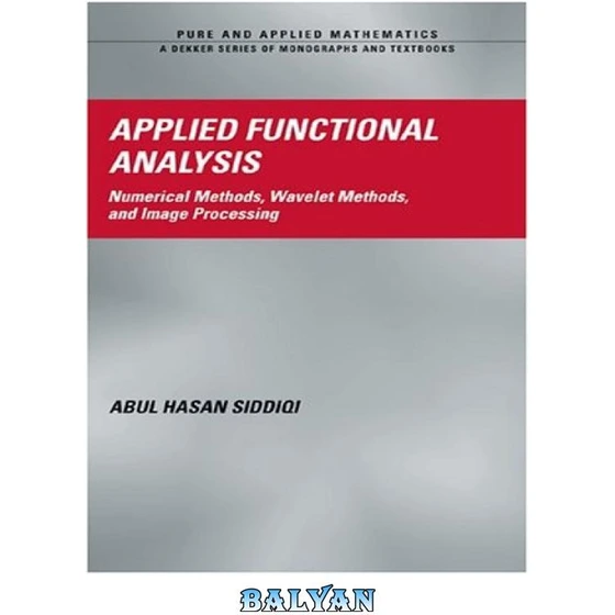 خرید و قیمت دانلود کتاب Applied Functional Analysis Numerical Methods Wavelet Methods And