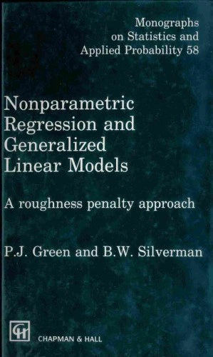 خرید و قیمت دانلود کتاب Nonparametric Regression And Generalized Linear Models A Roughness
