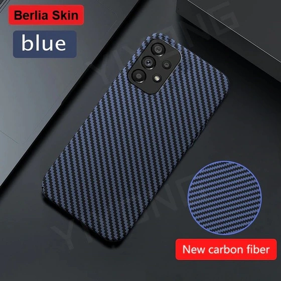 خرید و قیمت گارد فیبر کربنی سامسونگ Galaxy A52S Berlia Skin Fiber ...
