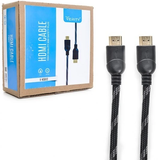 خرید و قیمت کابل HDMI پنج‌متری Verity مدل V-HC8112 پوست ماری | ترب