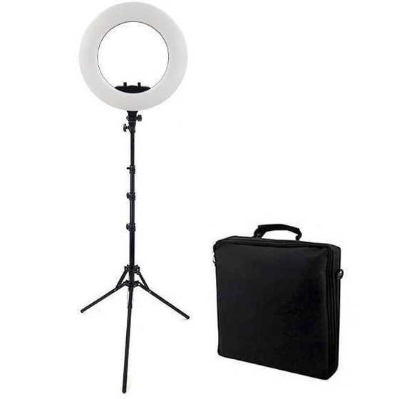 خرید و قیمت رینگ لایت هیرو Hero FE-480 (45 سانتی متر 100 وات) همراه با سه پایه | ترب