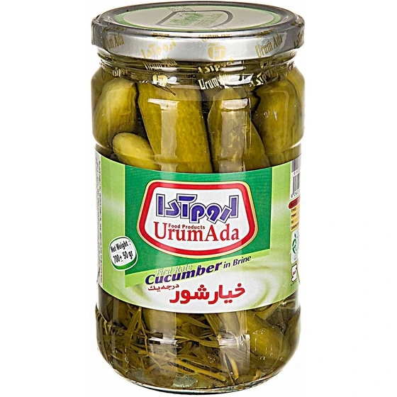 خرید و قیمت خیارشور درجه یک ۷۰۰ گرمی اروم‌آدا | ترب