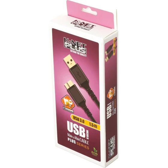خرید و قیمت کابل هارد USB3 متراژ 1.5 KNET PLUS مدل KP15 | ترب