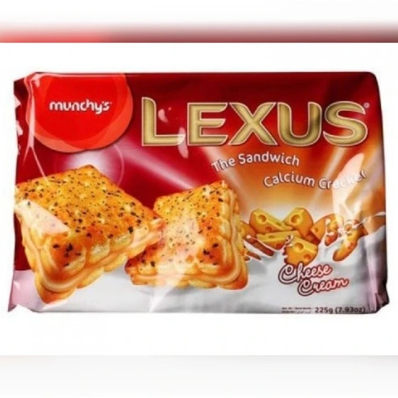 خرید و قیمت بیسکویت پنیری لکسوس مانچیز 12 عددی 225 گرمی Munchy’s Lexus ...