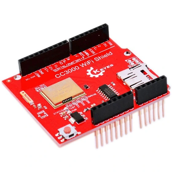 خرید و قیمت شیلد وای فای آردوینو Arduino WiFi شیلد CC3000 | ترب