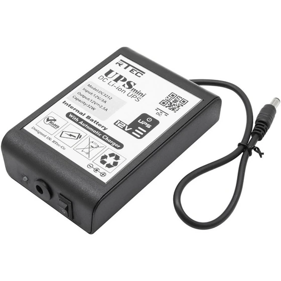 خرید و قیمت دستگاه 12VDC UPS پرتابل حرفه ای با باتری داخلی مدل DC3212 | ترب