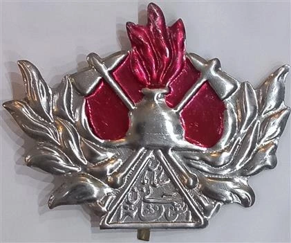 خرید و قیمت آرم قدیمی زمان شاه پهلوی سازمان آتش نشانی تهران | ترب