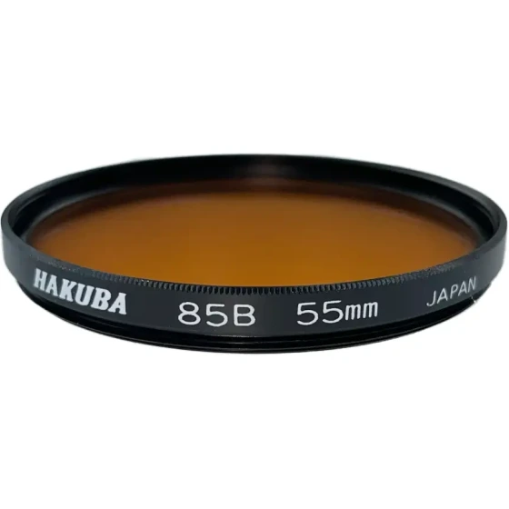 خرید و قیمت فیلتر لنز رنگی هاکوبا HAKUBA BROWN 85B 55MM FILTER | ترب