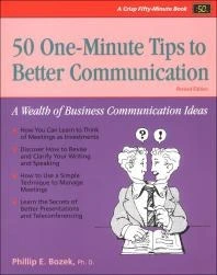 خرید و قیمت دانلود کتاب 50 One-Minute Tips to Better Communication : A Wealth of Business ...