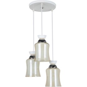 خرید و قیمت چراغ آویز چشمه نور مدل A1283/3H-WT | ترب