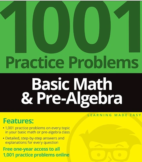خرید و قیمت کتاب تمرین پایه ریاضی Basic Math & Pre-Algebra 1001 ...