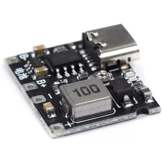 خرید و قیمت ماژول شارژر باتری لیتیومی LX-LCBST با ورودی USB Type-C و ...